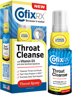 CofixRX Nasal Solution and Throat Spray | Stay Protected.