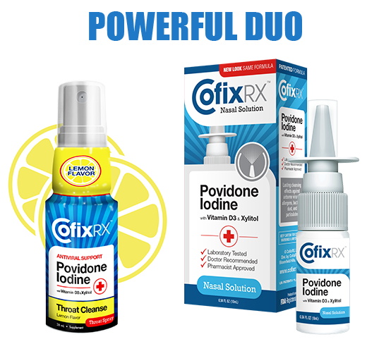 CofixRX Nasal Solution and Throat Spray | Stay Protected.