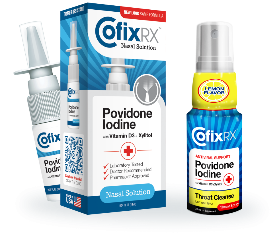 CofixRX Nasal Solution and Throat Spray | Stay Protected.