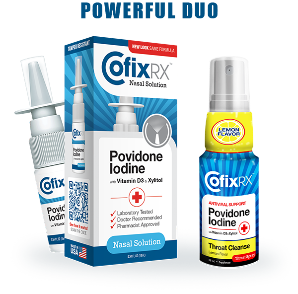 CofixRX Nasal Solution and Throat Spray | Stay Protected.